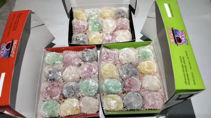 MOCHI KACANG SEDERHANA VARIAN RASA 1 KAP. TERMURAH ( BELI 4 KAP GRATIS ...