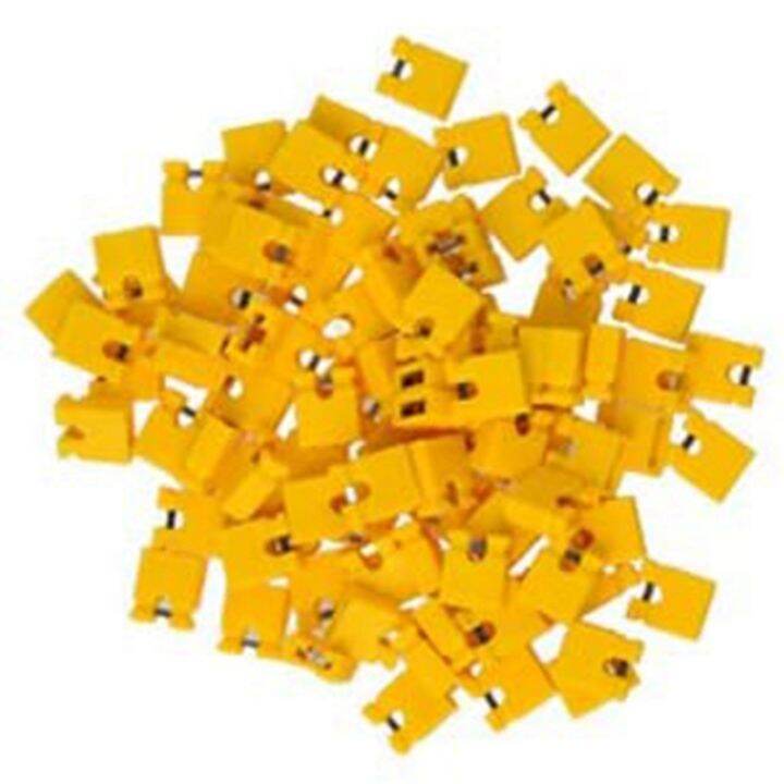 100Pcs 2.54MM Jumper Cap Open Type Shorting Cap Shorting Block Shorting ...