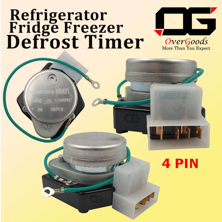 Refrigerator Fridge Freezer Defrost Timer 6 hours 5A 1/3hp Timer Peti ...
