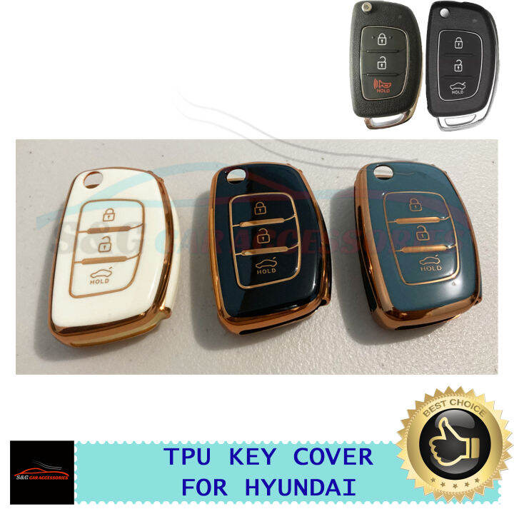 SG TPU Car Flip-Key Key Remote Cover for Hyundai Accent Hyundai Tucson ...