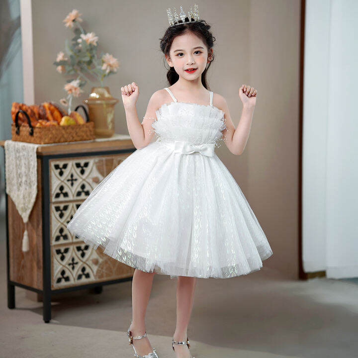 White Dress For Graduation For Kids
