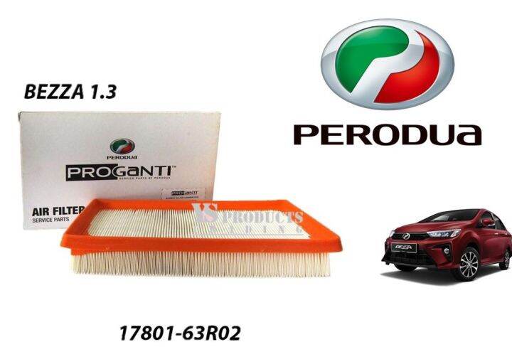 (100% Original) Perodua Engine Air Filter - Perodua Bezza 1.3 (17801 ...