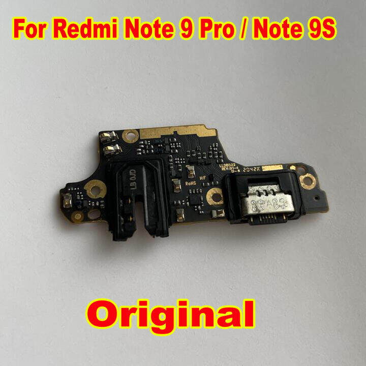 Original Full IC For Redmi Note 9 Pro Note 9S USB Charge Board Flex Cable Dock Connector ...