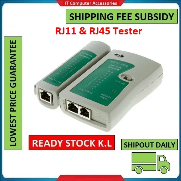 Network Cable Tester for LAN RJ45 Cat 5 Cat 5e Cat 6 RJ11 CAT5E | Lazada