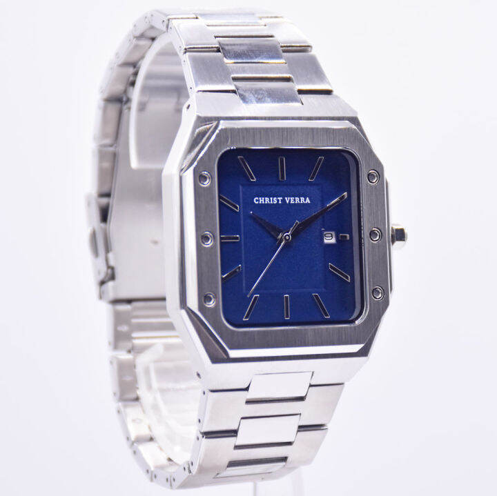 Christ Verra CV 922289G - Jam Tangan Analog Pria Christ Verra Stainless ...