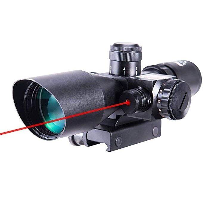MidTen 2.5-10x40 Scope Red Green Dot Sight Mil-dot Tactical Riflescope ... MidTen 2.5-10x40 Scope Red Green Dot Sight Mil-dot Tactical Riflescope ...
