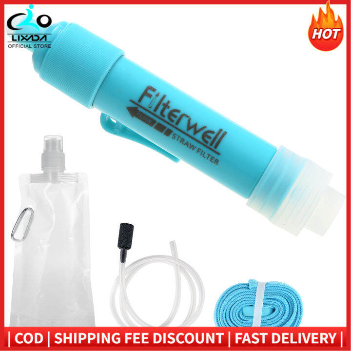Outdoor Water Filtration System Water Filter Straw Purifier with ...