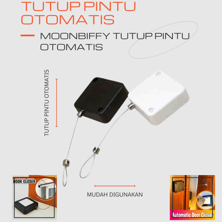 BISA COD / Penahan Pintu Penutup Pintu Otomatis Portable Reatractable ...