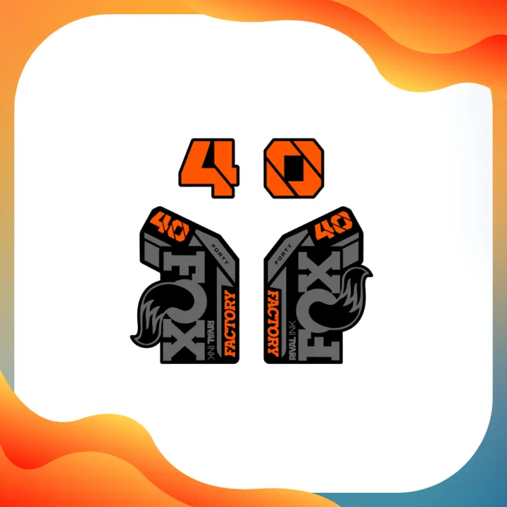 Fox 40 Fork Decals | Lazada PH
