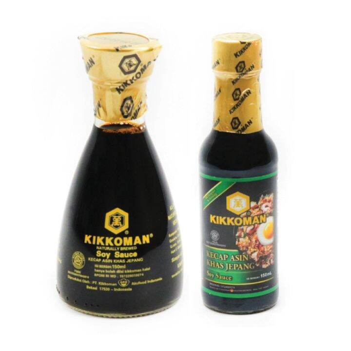 KIKKOMAN All Purpose Shoyu 150 ml Halal Produk Original | Lazada Indonesia