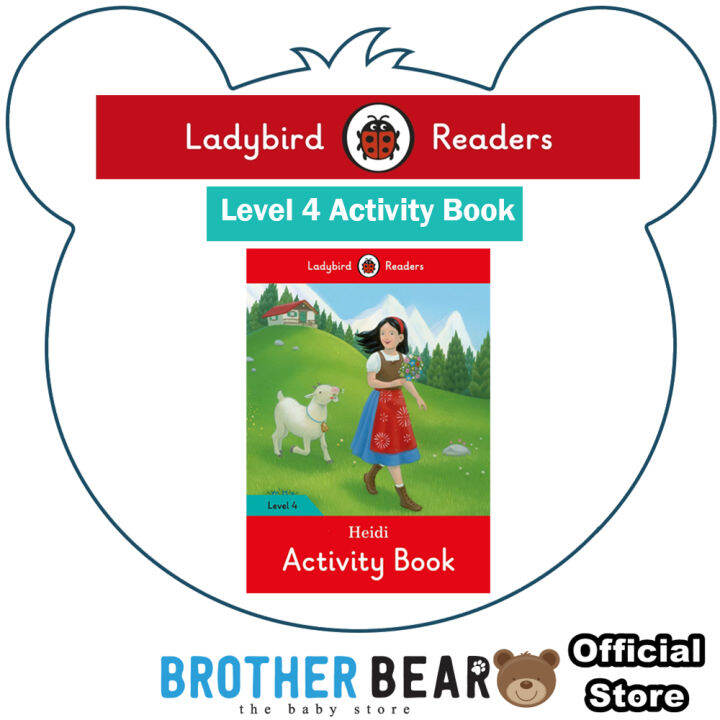 Ladybird Readers Level 4 - Activity Book: Heidi|BROTHER BEAR® | Lazada