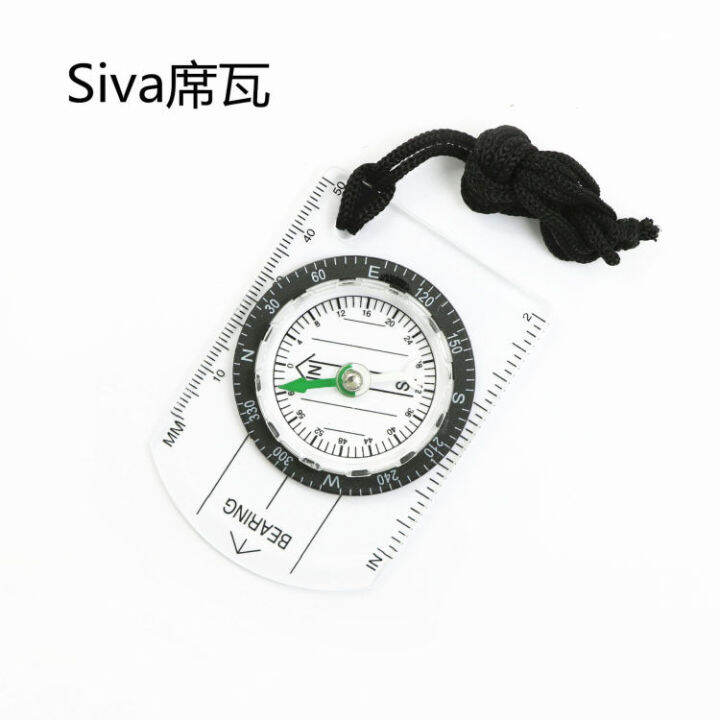 Magnetic Compass for Hiking Mountaineering Compass with Map Ruler ...