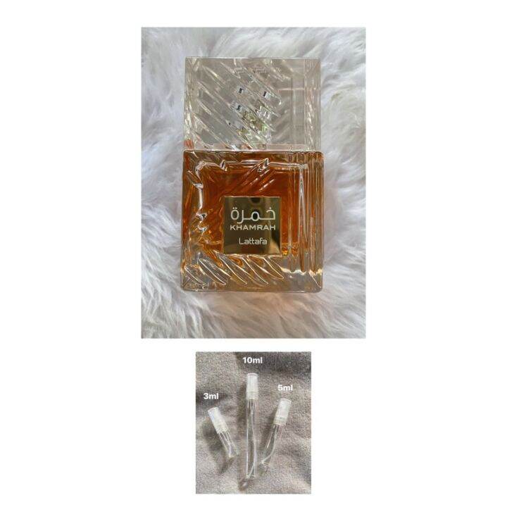 【Kailangan】 DECANT Lattafa Khamrah (Kilian Angels' Share clone) | Lazada PH