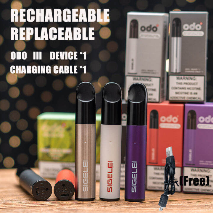 Legit vaping smoke full set Replace Pod Flavor Rechargeable vaping Odo ...