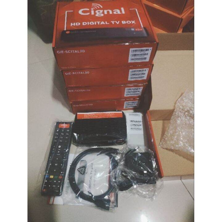 CIGNAL HD BRAND NEWBox | Lazada PH