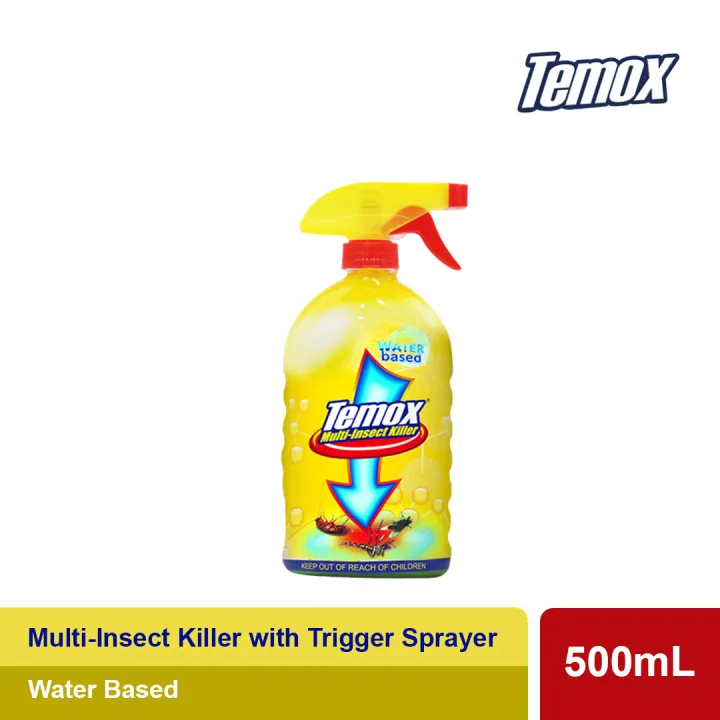 Temox Multi-Insect Killer Water Based 500ml Trigger Spray | Lazada PH