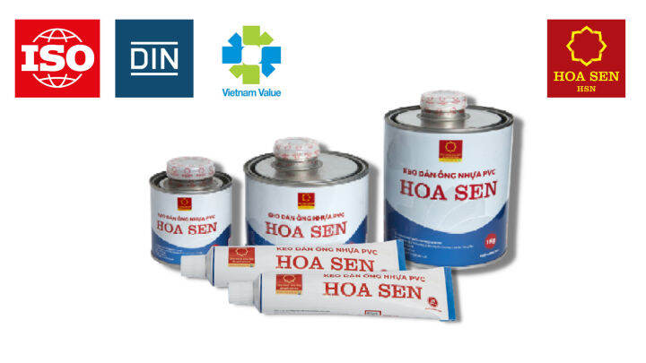 Keo Dán Ống Nhựa HOA SEN Lon 200gr | Lazada.vn