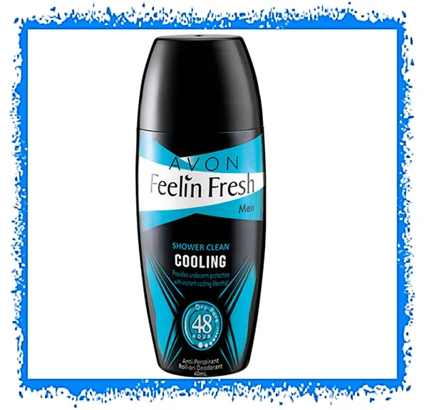 Avon Feelin Fresh COOLING Roll On Deodorant For Men 40mL - Catrionas ...