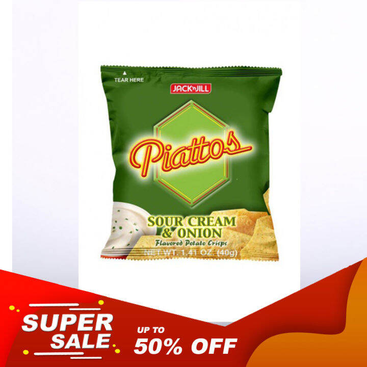 Piattos Sour Cream 40g (Solo Size) | Lazada PH