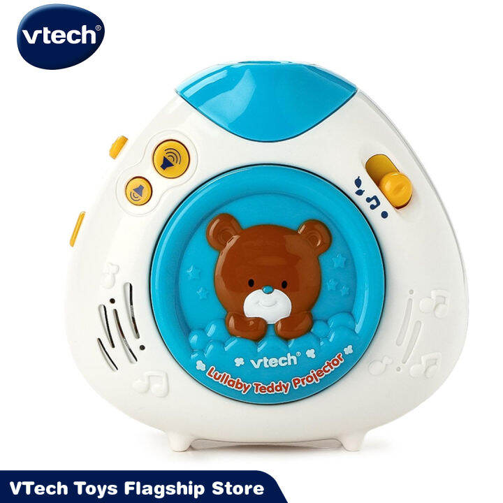Vtech Lullaby Teddy Bear Crib Projector Toy - Blue | Lazada PH