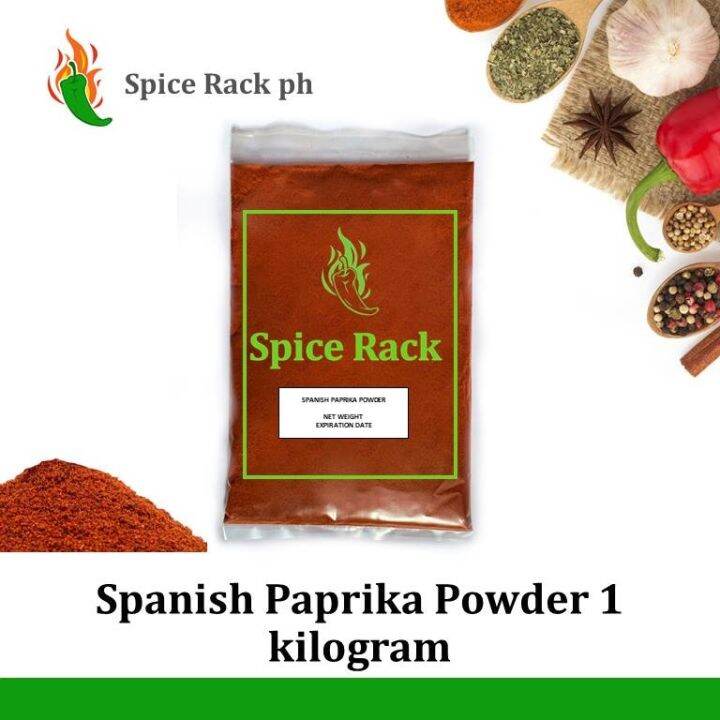 COD Spicerackph Spanish Paprika Powder 1 kilogram | Lazada PH