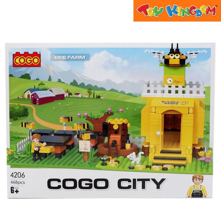 Cogo City Bee Farm Building Blocks | Lazada PH