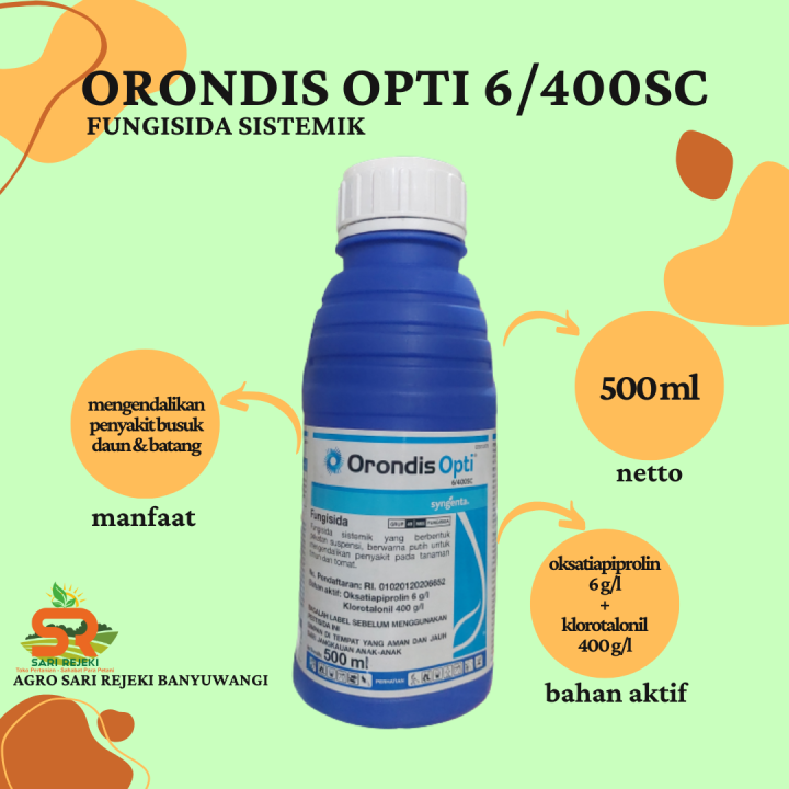 ORONDIS OPTI 6/400SC 500ML FUNGISIDA SISTEMIK | Lazada Indonesia