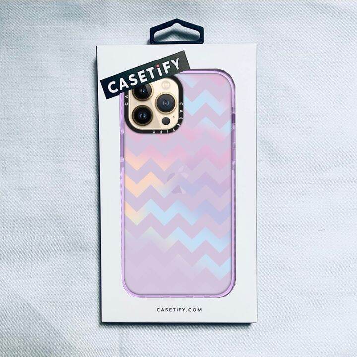 CASETiFY X Gradient Stripes Purple Case IPhone 13 12 11 Pro Max Mini XS MAX XR X SE 6 6S 7 8 ...