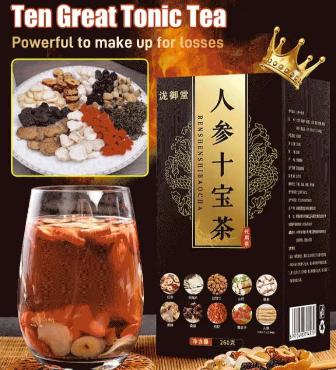 Lonice Store Ginseng Ten Treasure Tea/Ten Great Tonic Tea | Lazada PH