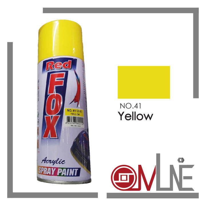 RED FOX Acrylic Spray Paint | Lazada
