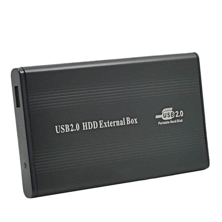 CHIPAL Aluminum External USB 2.0 2.5 IDE Enclosure Container Hard Disk ...