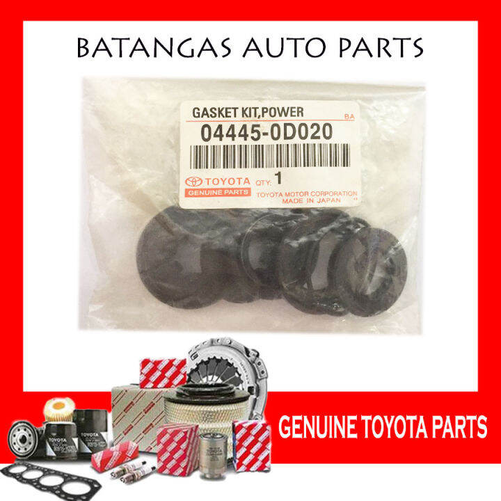 GENUINE TOYOTA GASKET POWER STEERING KIT 04445-0D020 for TOYOTA VIOS ...