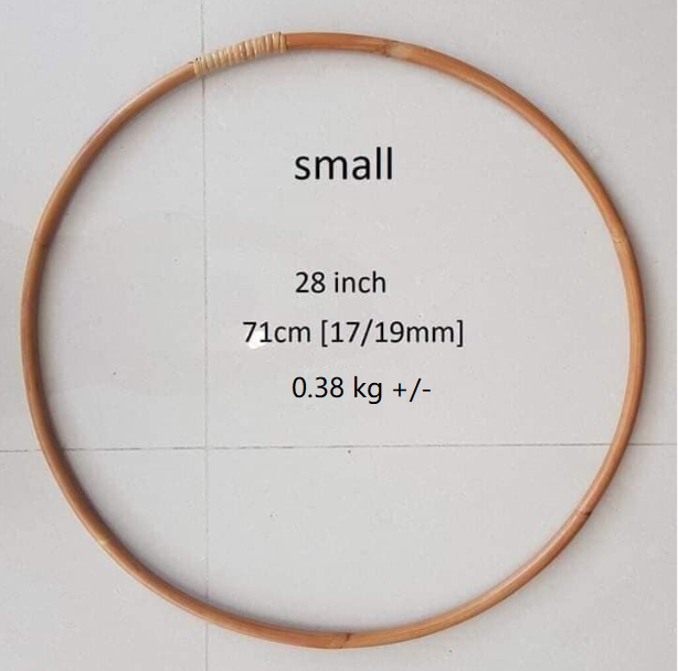 TITICAN Standard Hula Hoop [ Dahan 28 inch ] [ Rattan / Rotan ] | Lazada