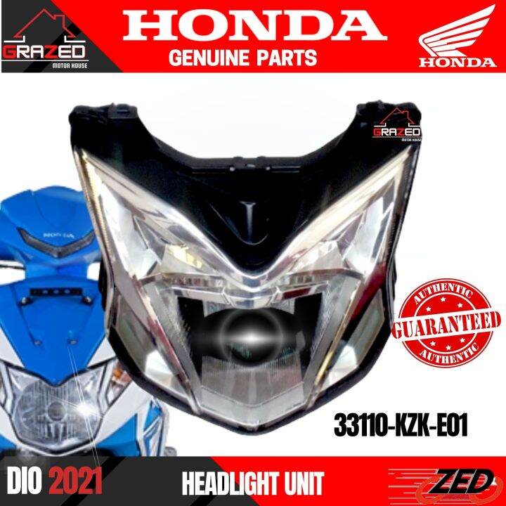 HEADLIGHT ASSEMBLY for Honda Dio 2021 (33110-KZK-E01) GENUINE | Lazada PH