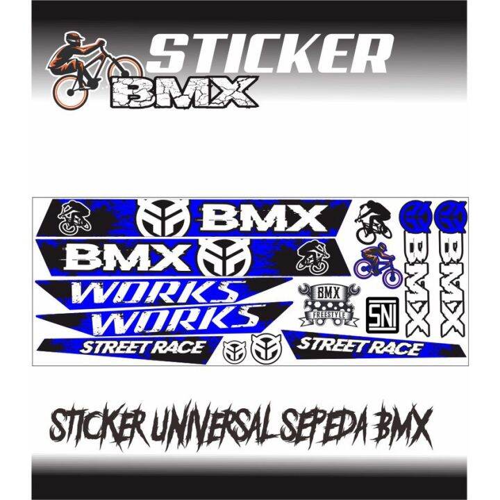 STRIPING DECAL / VARIASI VARIASI SET STIKER POLET BMX STRIPING SEPEDAH ...