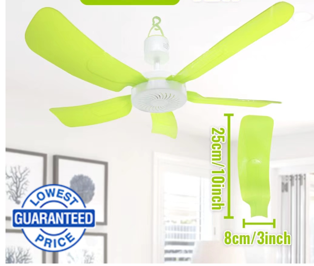ZH XL Ceiling Fan 5 blades Portable Ceiling fan Wall Fan Portable ...