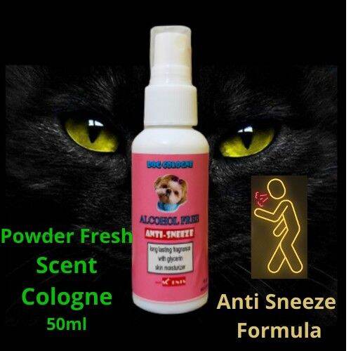 Cat Cologne / Dog Cologne Powder Fresh Scent Anti Sneeze pet essentials ...
