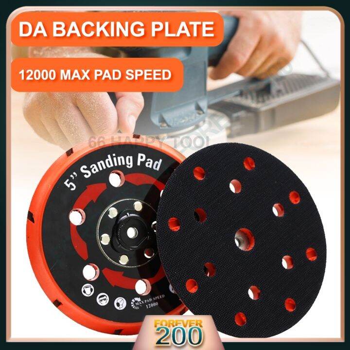 Pad Backing Plate Back Holder 5" Sanding Pad for DA Polisher DAS-21E ...