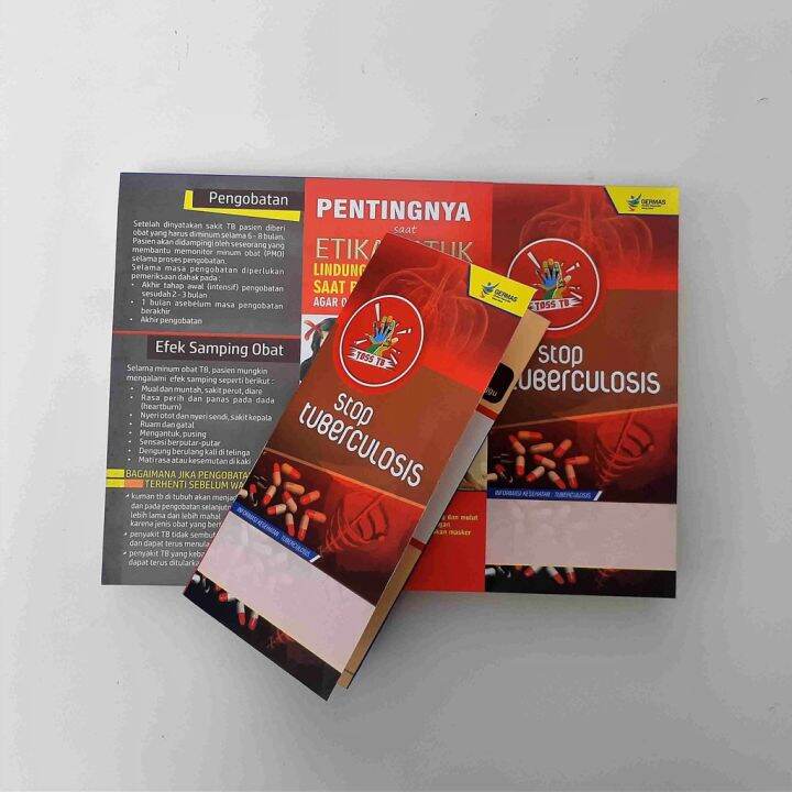 Media Promosi Kesehatan, Brosur TB, Waspada Tuberculosis, Leaflet TBC ...