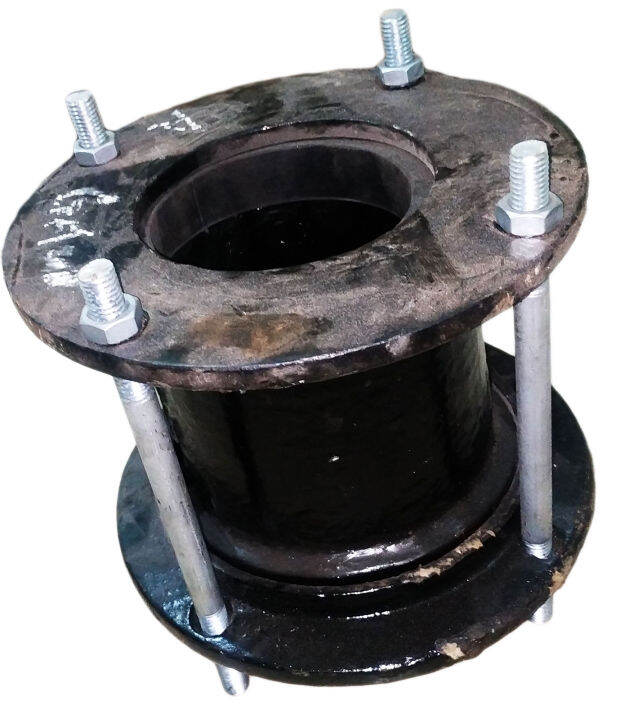 CAST IRON WATER SLEEVE TYPE DRESSER COUPLING 4" STC FOR GI PIPES ...