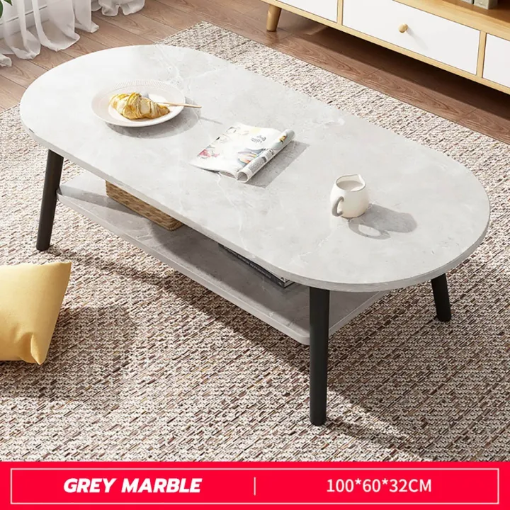 SIV Wood Coffee Tables for Living Room,Modern Simple Small Table Easy ...