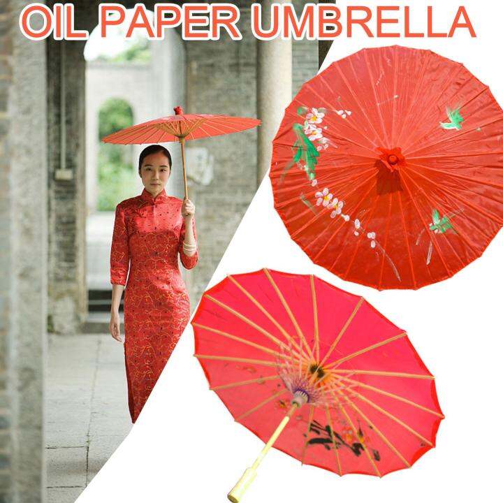 Oil Paper Umbrella Chinese Style Decoration I7W5 | Lazada PH