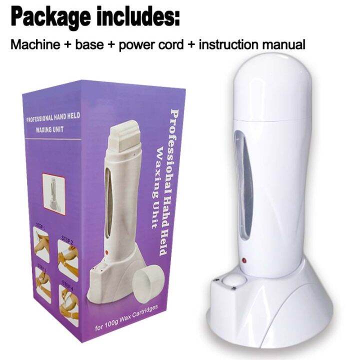Handheld Hair Removal Waxing Kit-Handheld waxing machine with base ...