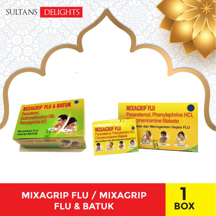 Mixagrip isi 1 strips 💯 Original | Lazada