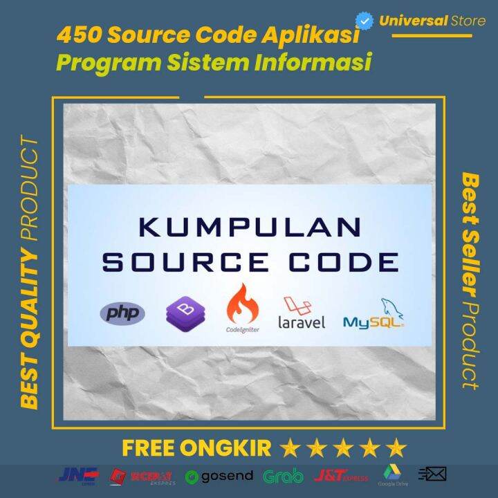 Koleksi 450 Source Code Aplikasi Program Sistem Informasi Berbasis Website SC | Lazada Indonesia