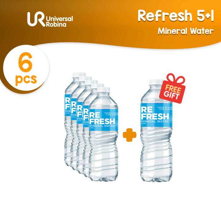Refresh Mineral Water 500ml Sulit 5+1 Bundle | Lazada PH