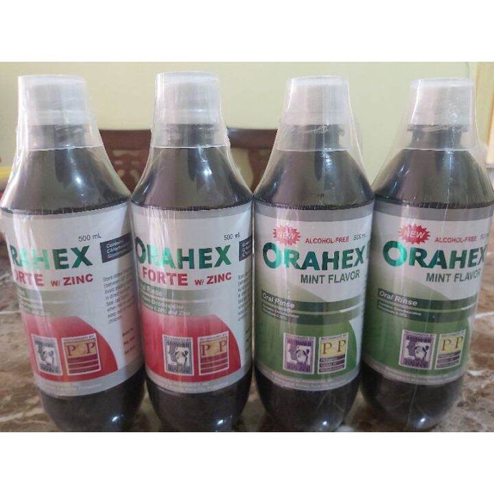 Orahex Forte with zinc and Mint Flavor 500ml | Lazada PH