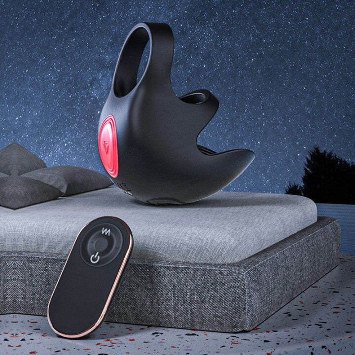 Wireless Remote Control Vibration Testicle Scrotum Massager Testicle