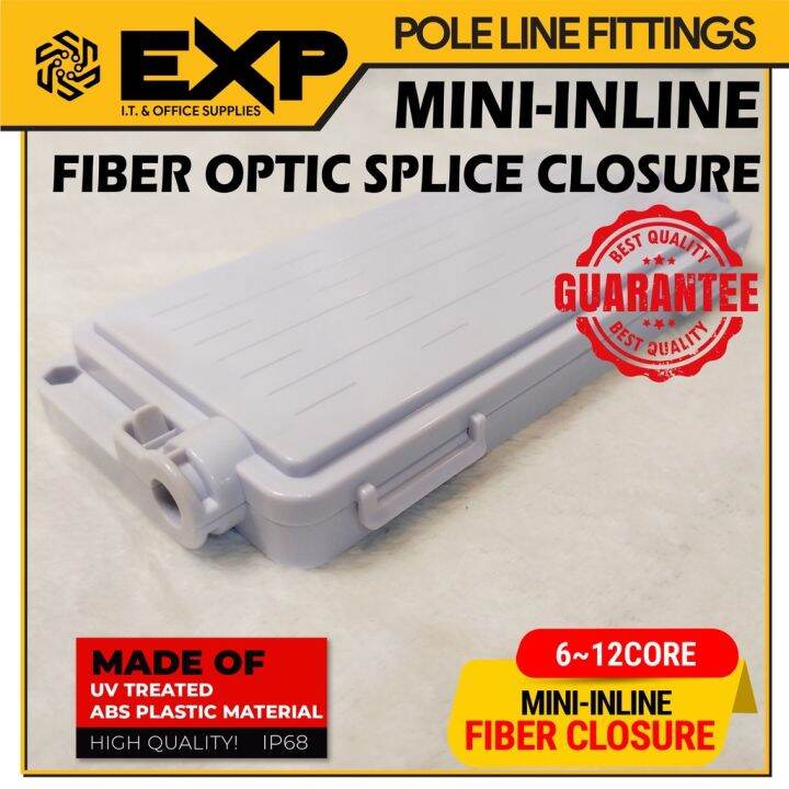 TODAY SALE ☃ ஐ Mini-Inline Optic Splice Closure (6 12Core) | Lazada PH