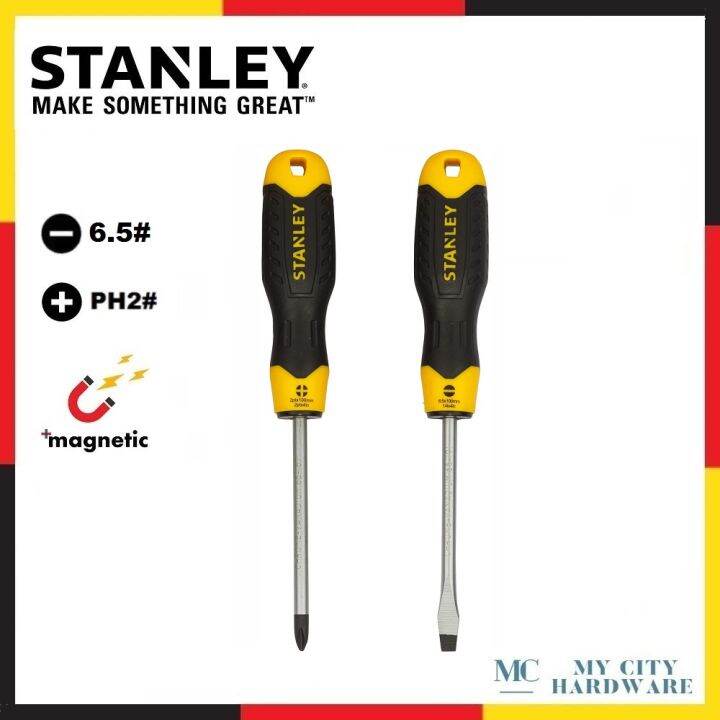 Stanley STMT66670 (65-200-2) Cushion Grip Slotted & Phillips ...